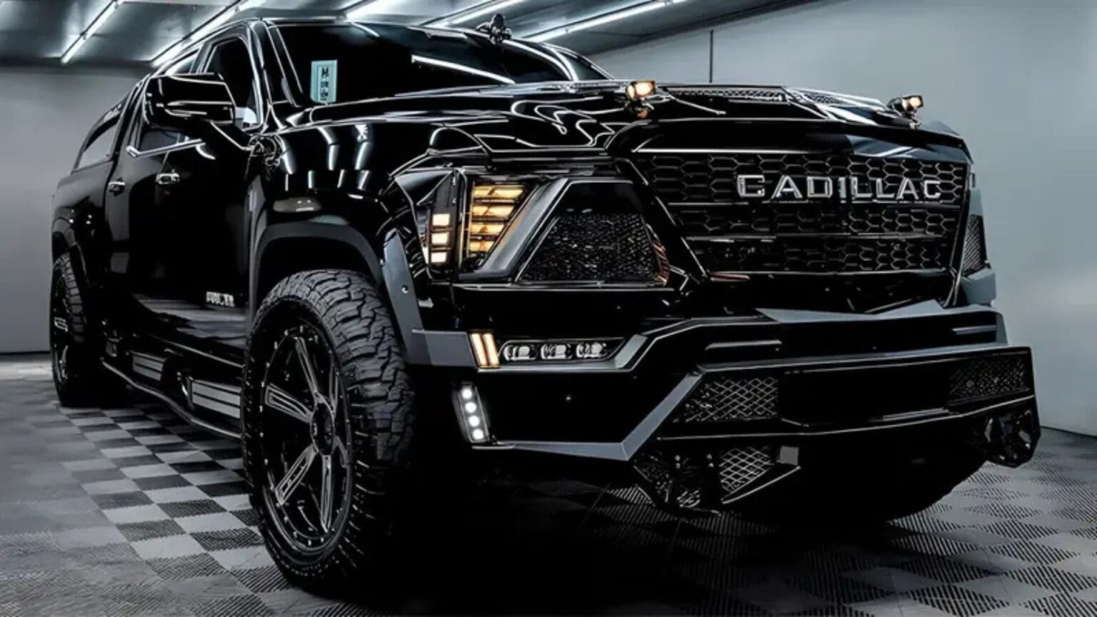Cadillac Pickup Truck 2026 Revealed: Luxury Power, Supercharged ...