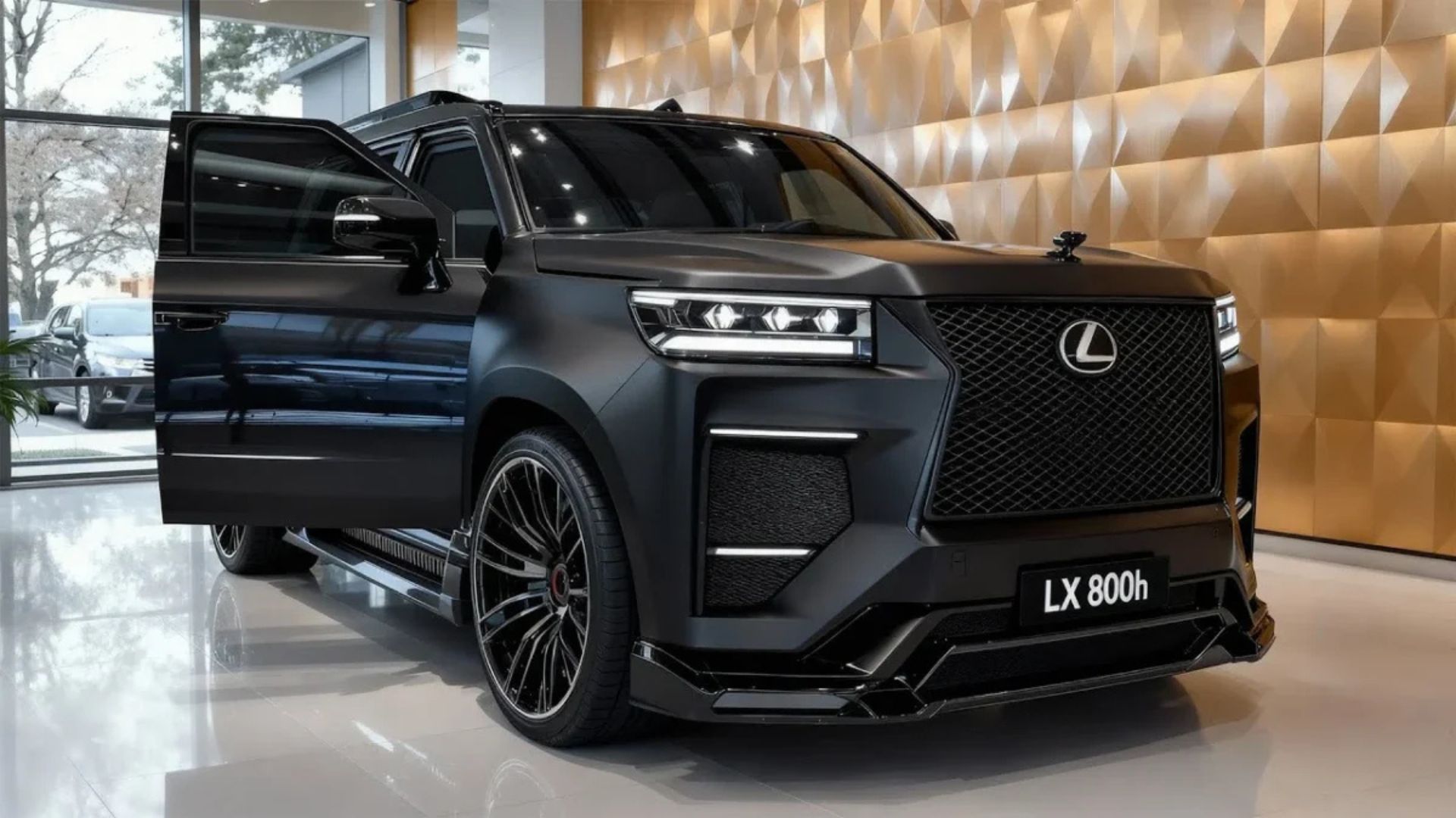 Lexus LX 800H 2026 Revealed: Ultra-Luxury Hybrid SUV with Bold ...