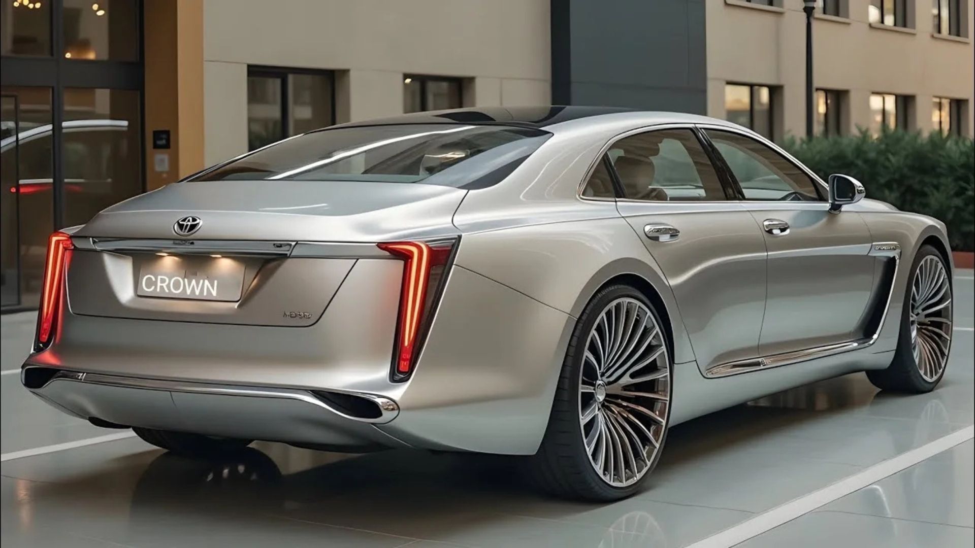 Toyota Crown 2026 Revealed 340 Hp Hybrid Power Executive Luxury