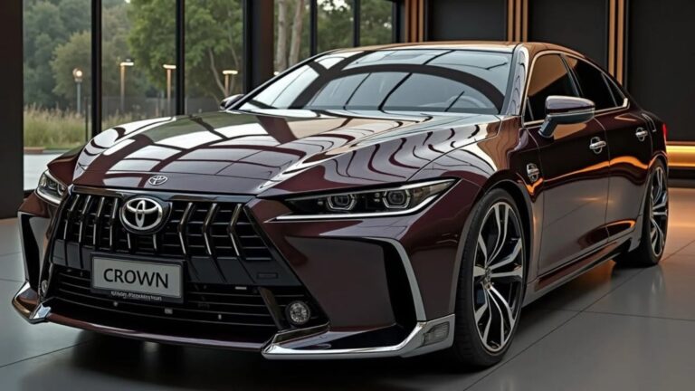 Toyota Crown 2026 Revealed: 340 HP Hybrid Power, Sleek Premium Design ...