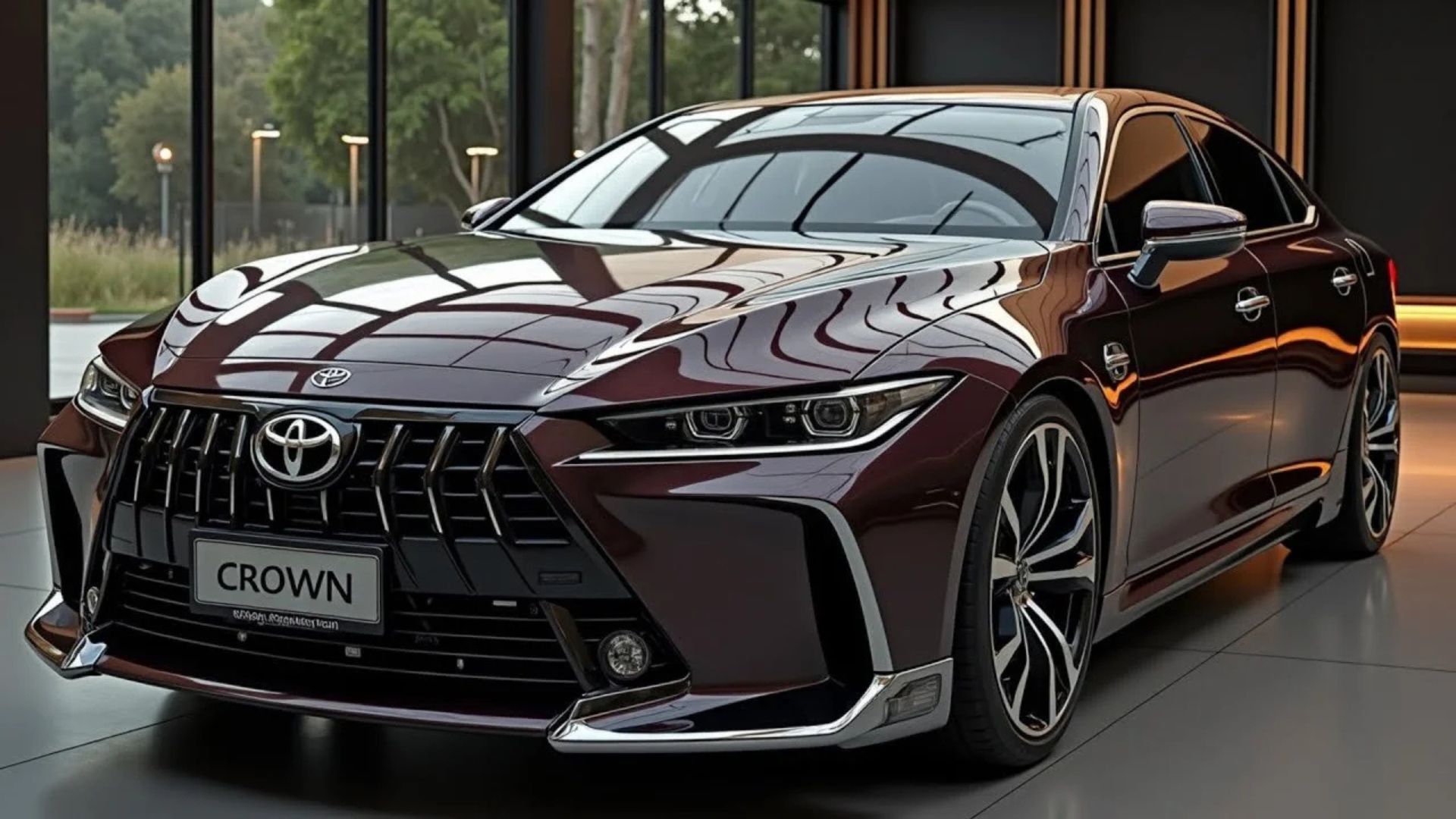 Toyota Crown 2026 Revealed: 340 HP Hybrid Power, Sleek Premium Design ...
